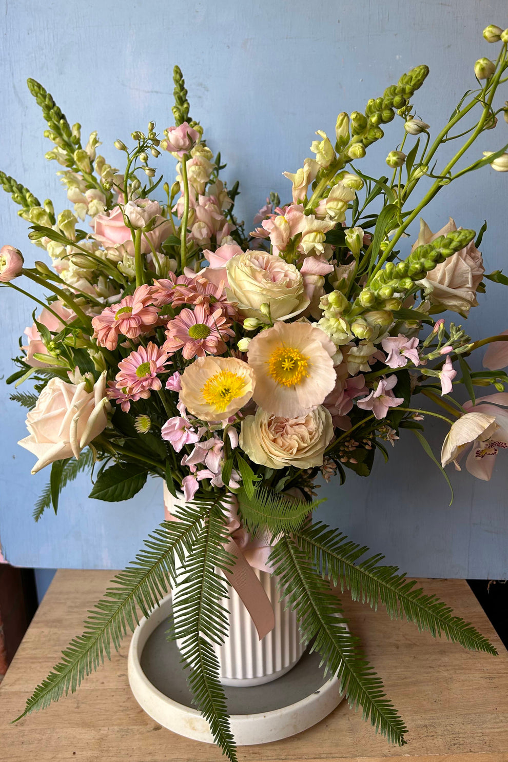 Floral Tribute in a Vase – Little Triffids Flowers