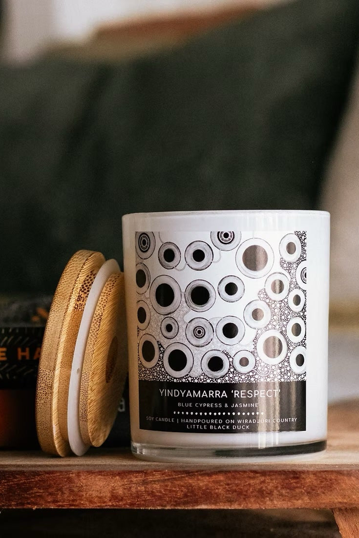 ‘Yindyamarra’ Candle – Little Triffids Flowers